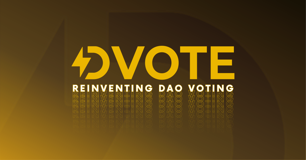 dVote - Reinventing DAO Voting